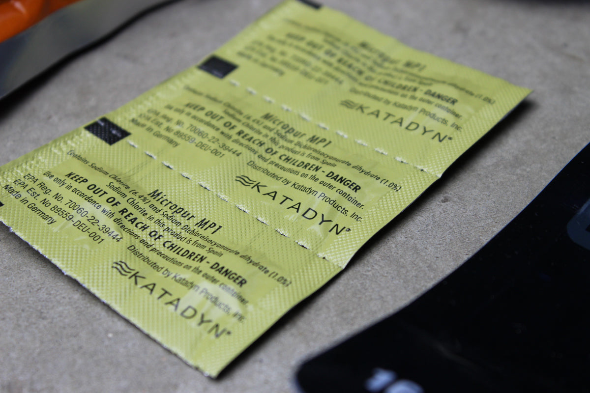 GATA Water Kit | Bug Out Bag Water Filtration System | GATA Pack