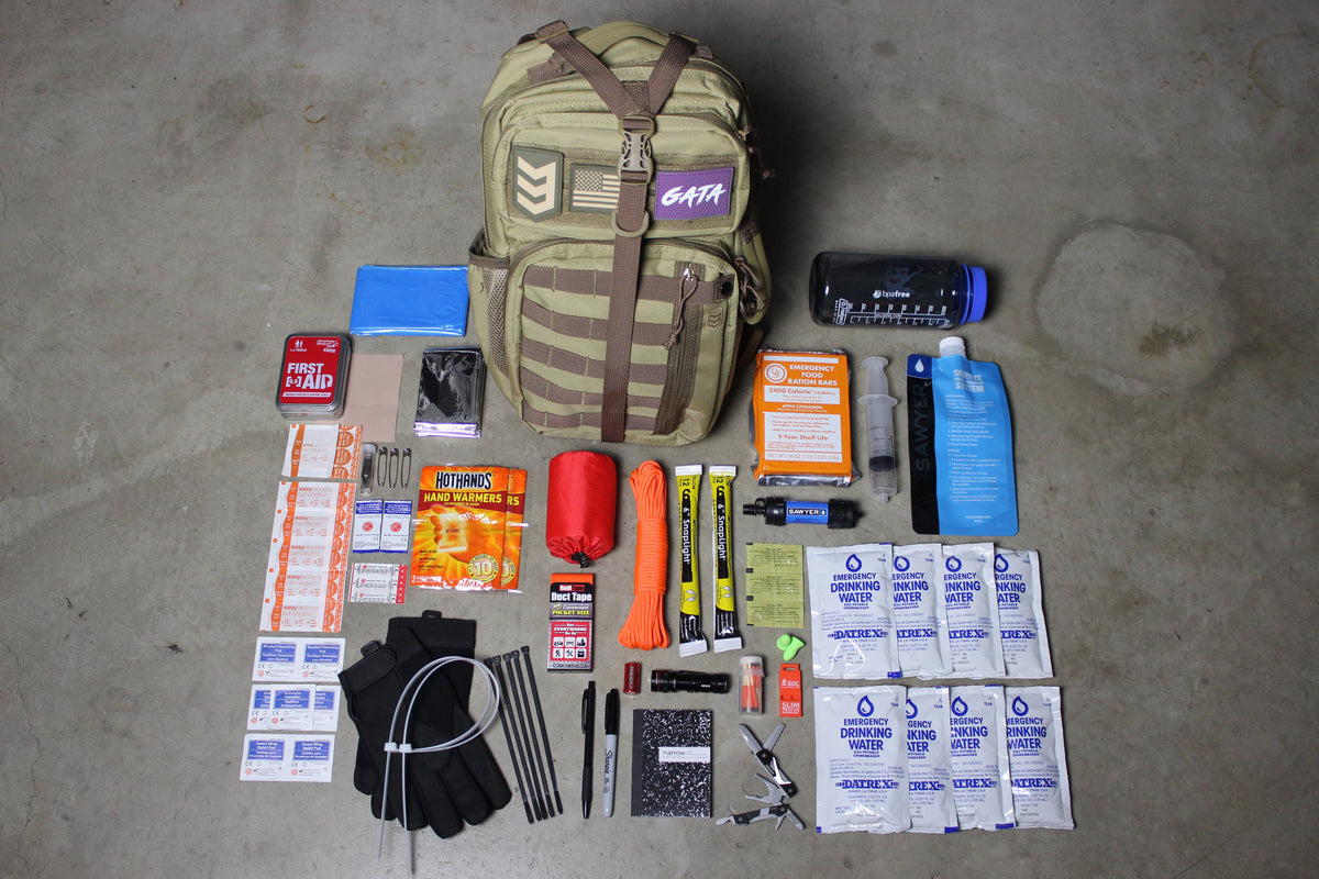 GATA Quick Pack | Bug Out Bag | Survival Equipment | Gata Pack
